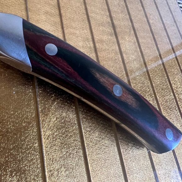 Kitchen | Napastyle Cutlery Beautiful Multicolored Cherry Wood Hand ...